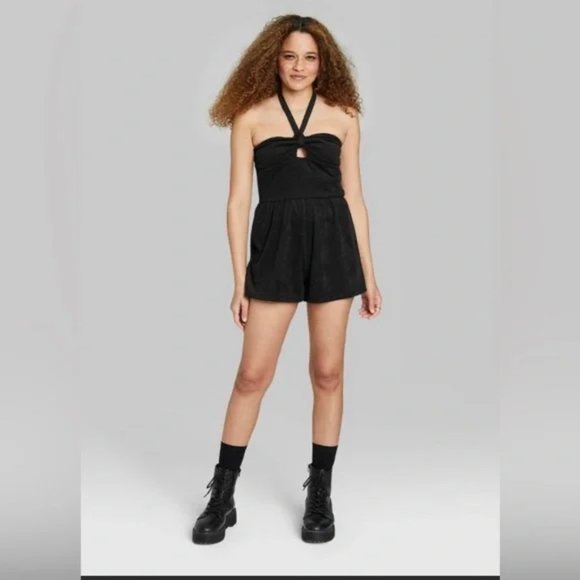 wild fable | Pants & Jumpsuits | New Wild Fable Womens Black Towel ...